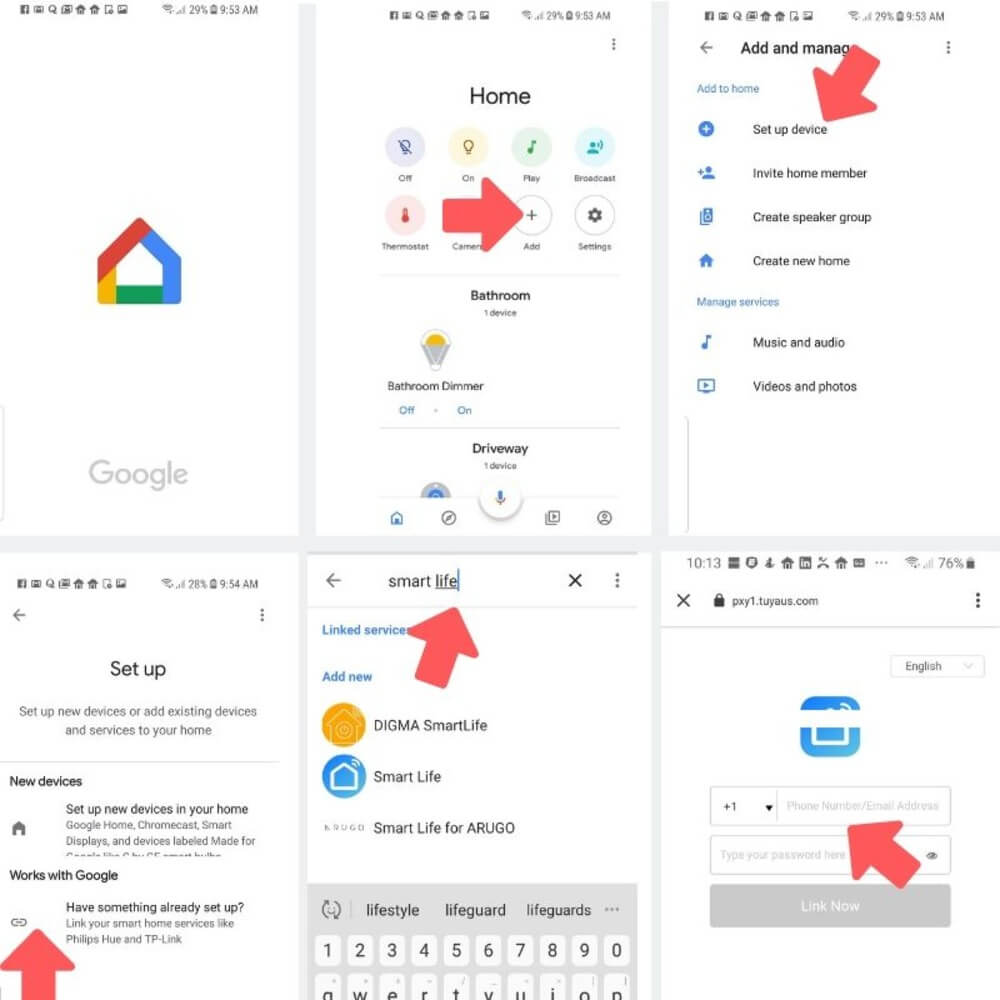 Setup Smart Plug on Google Home